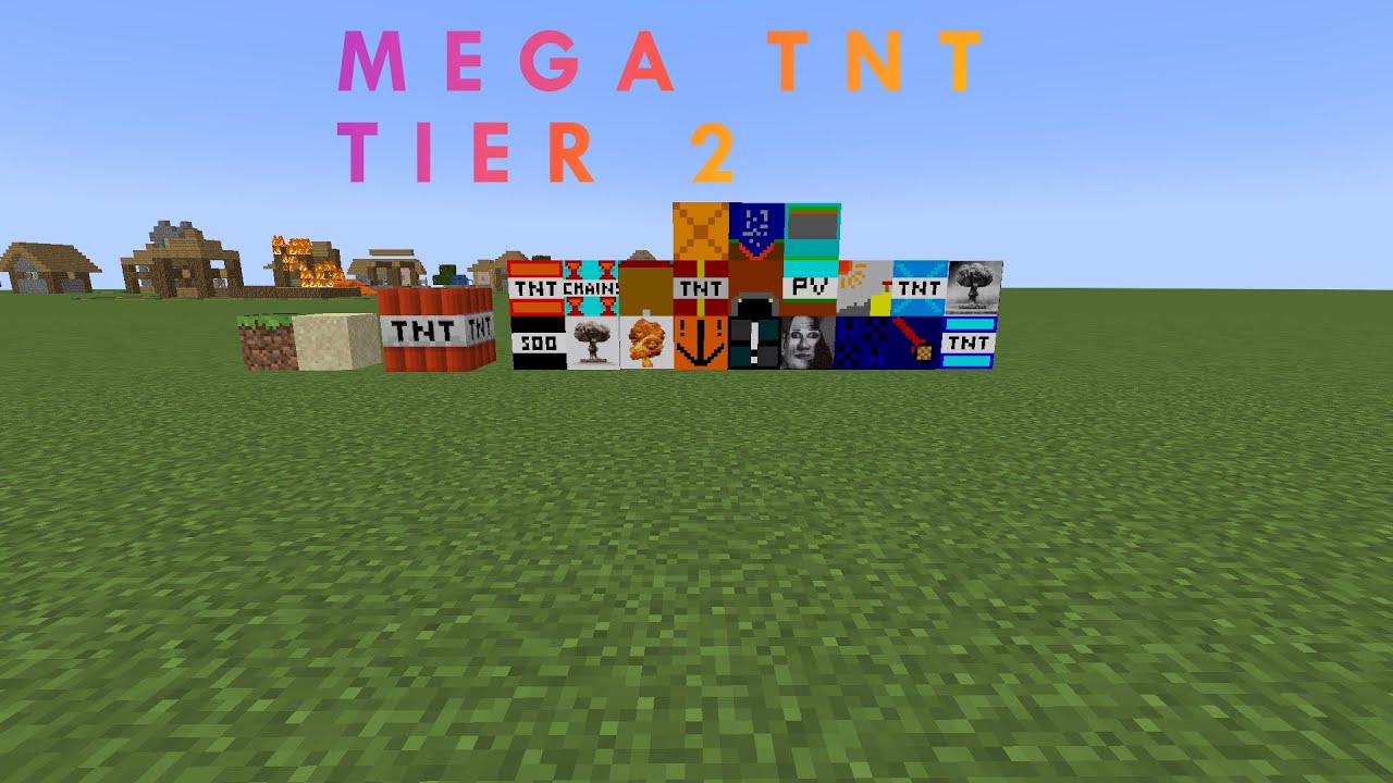 Mega TNT mod Tier 2 - YouTube