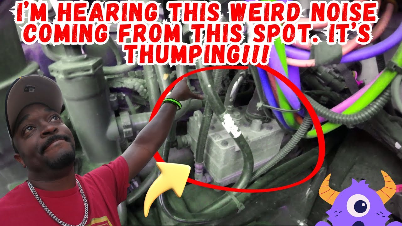 I'm Hearing This Weird Noise Coming From This Spot. It's Thumping ...