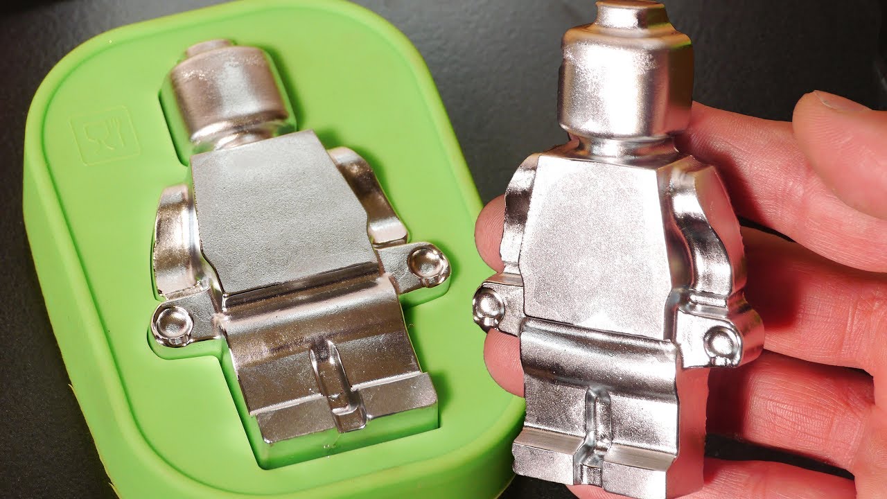 DIY Large Metal Lego-Style Figures - Gallium - YouTube