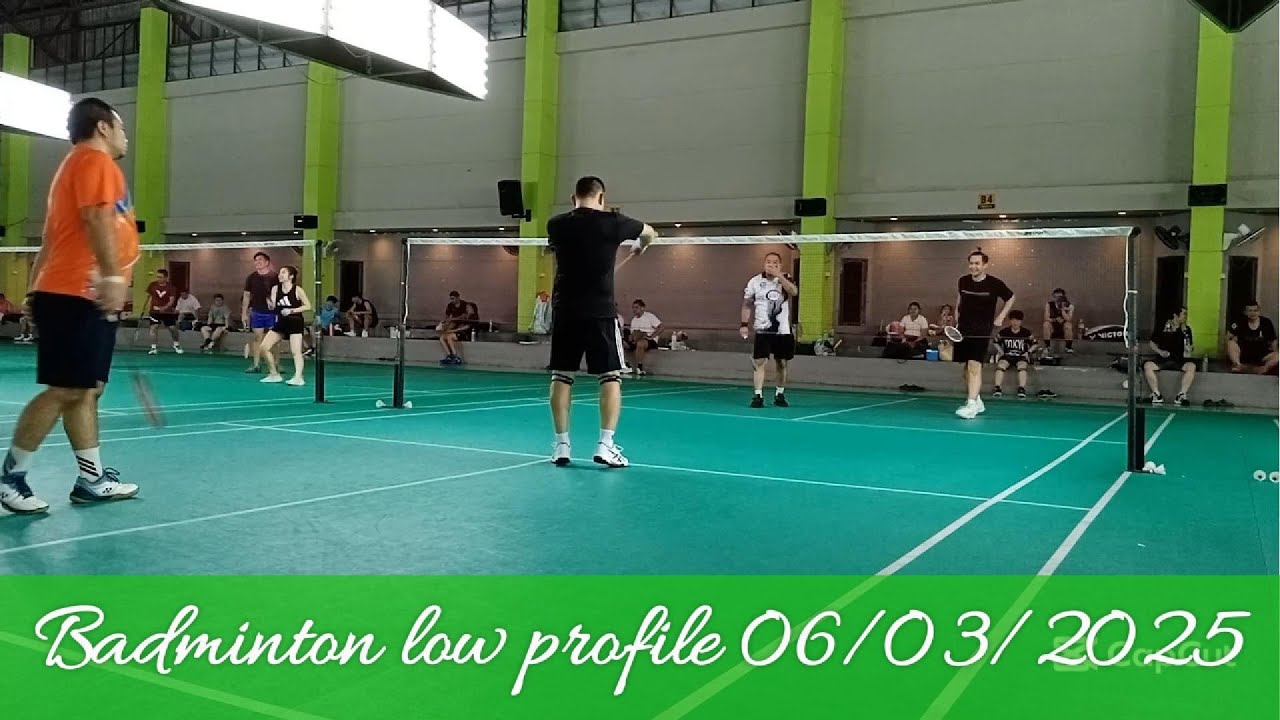 Badminton low profile 06/03/2025 - YouTube