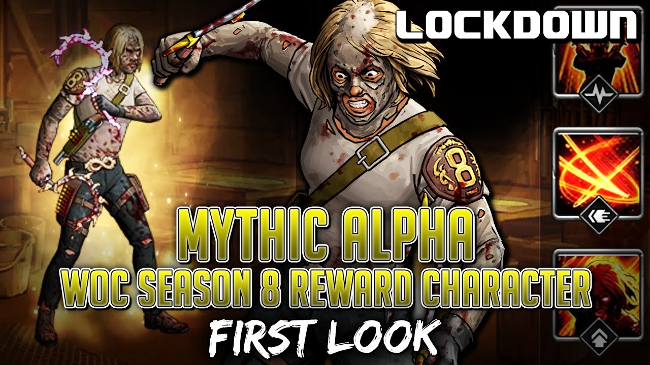 TWD RTS: Mythic Alpha, WOC Season 8 Reward Character! The Walking Dead ...