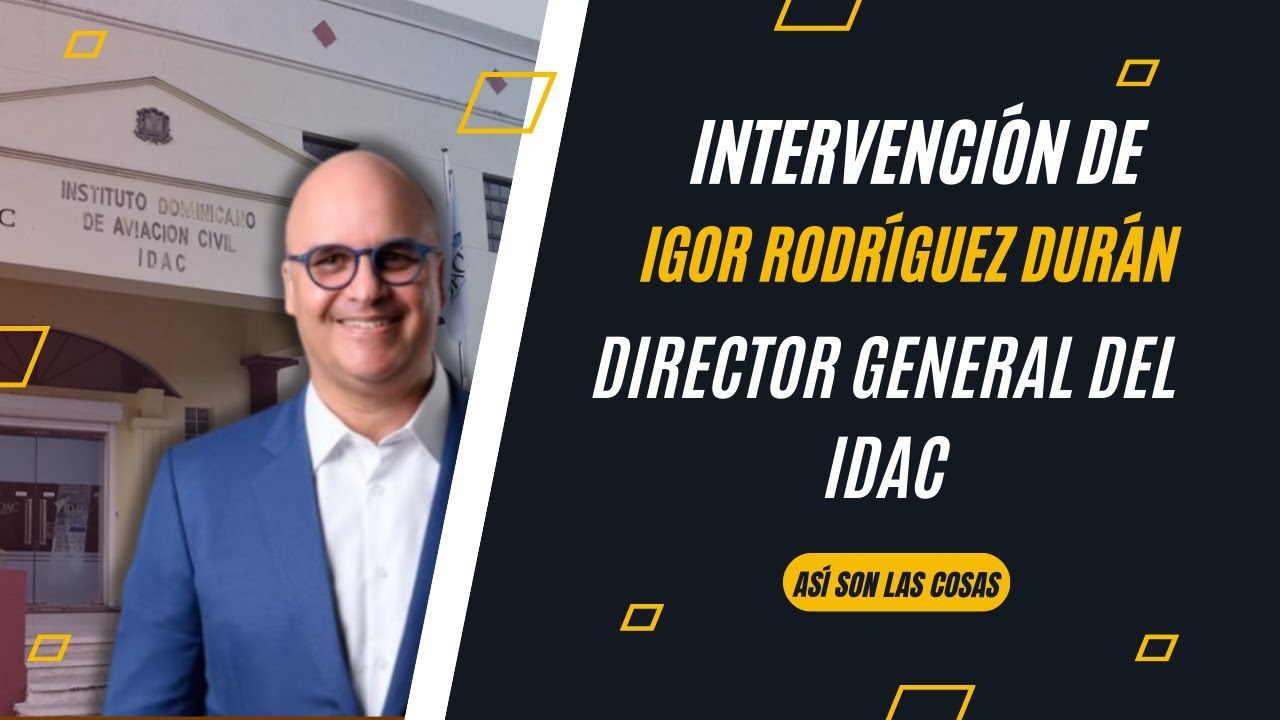 Igor Rodríguez Duran En Así Son Las Cosas - YouTube