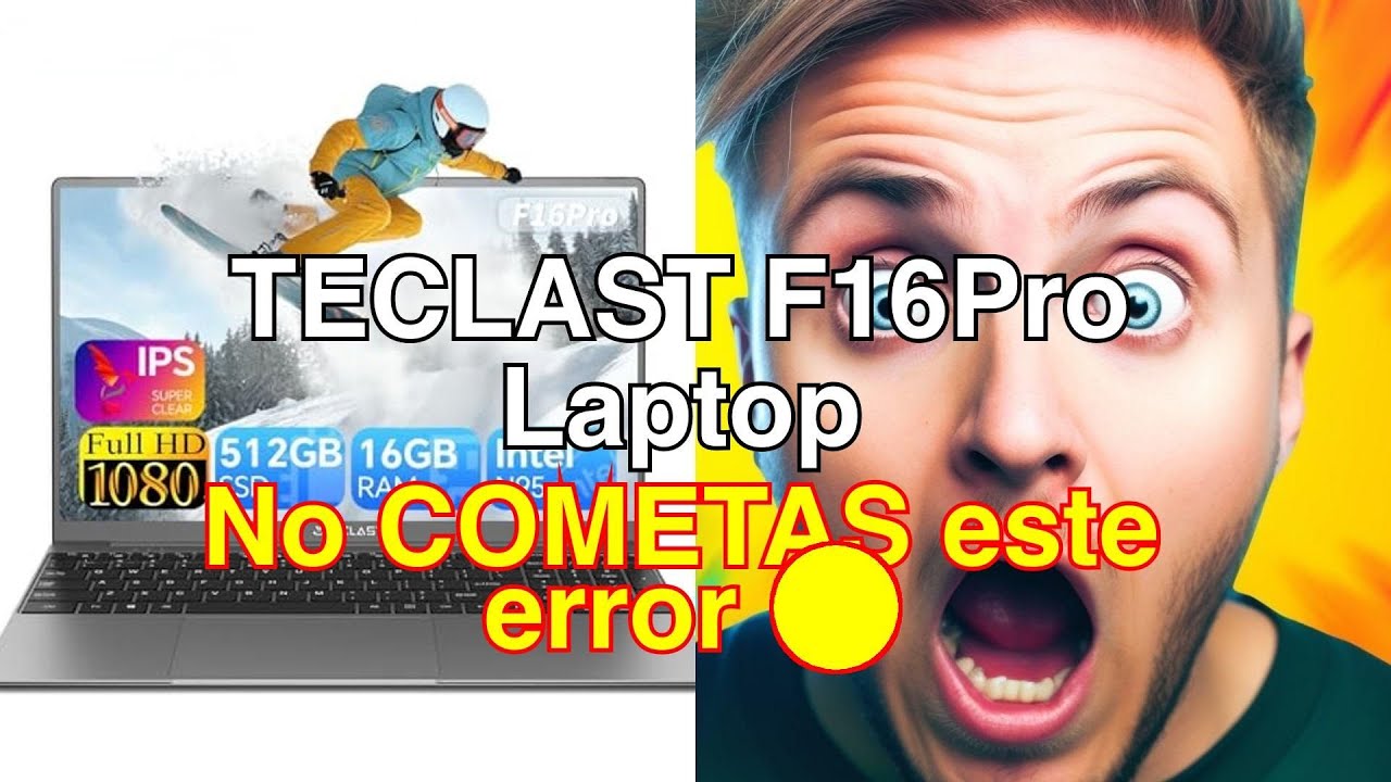Reseña teclast f16pro: ordenador portátil de 15,6 - YouTube