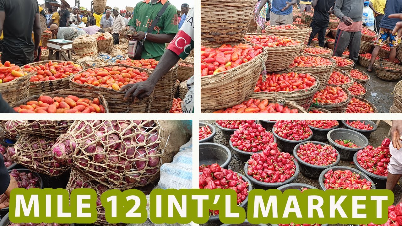 Mile 12 Market | Lagos Nigeria | UNEDITED MARKET VLOG | Shocking price ...