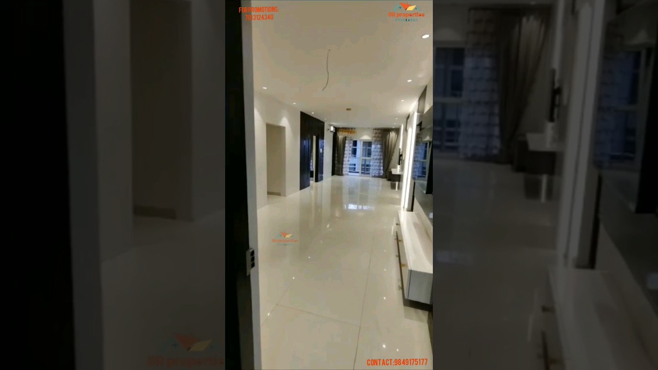 Luxury gated community flats at Kompally|| SR Properties Hyderabad|| #3bhkflats #3bhk #kompally ...