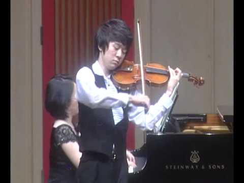 Gyu-Jeen Han plays M. Bruch Scottish Fantasy - YouTube