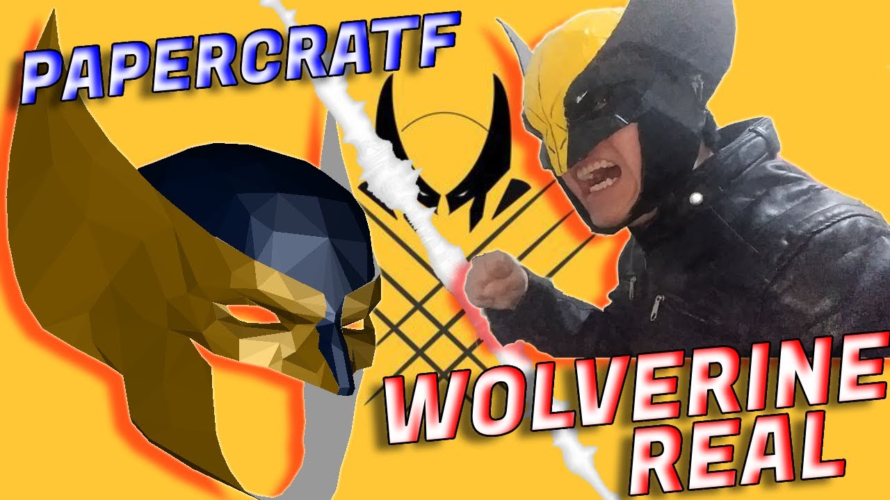 Haz tu Máscara de Wolverine REAL en 5 Pasos Fáciles | ¡DIY ...