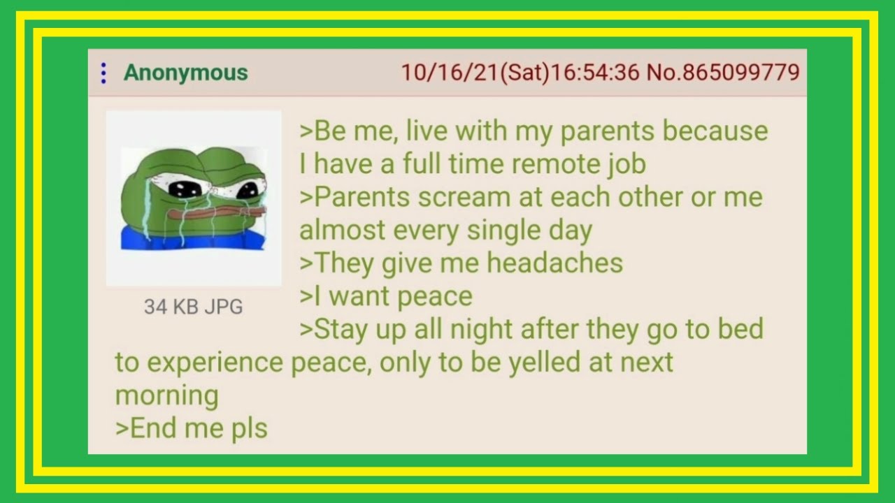 Anon has farting problems - YouTube
