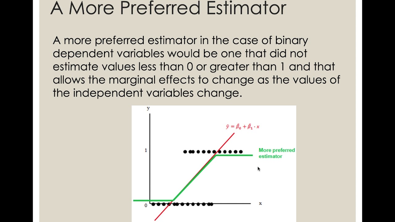 Chapter 12 Limited Dependent Variables - YouTube