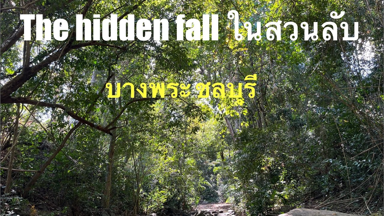 The Hidden Fall ในสวนลับ บางพระ ชลบุรี - YouTube
