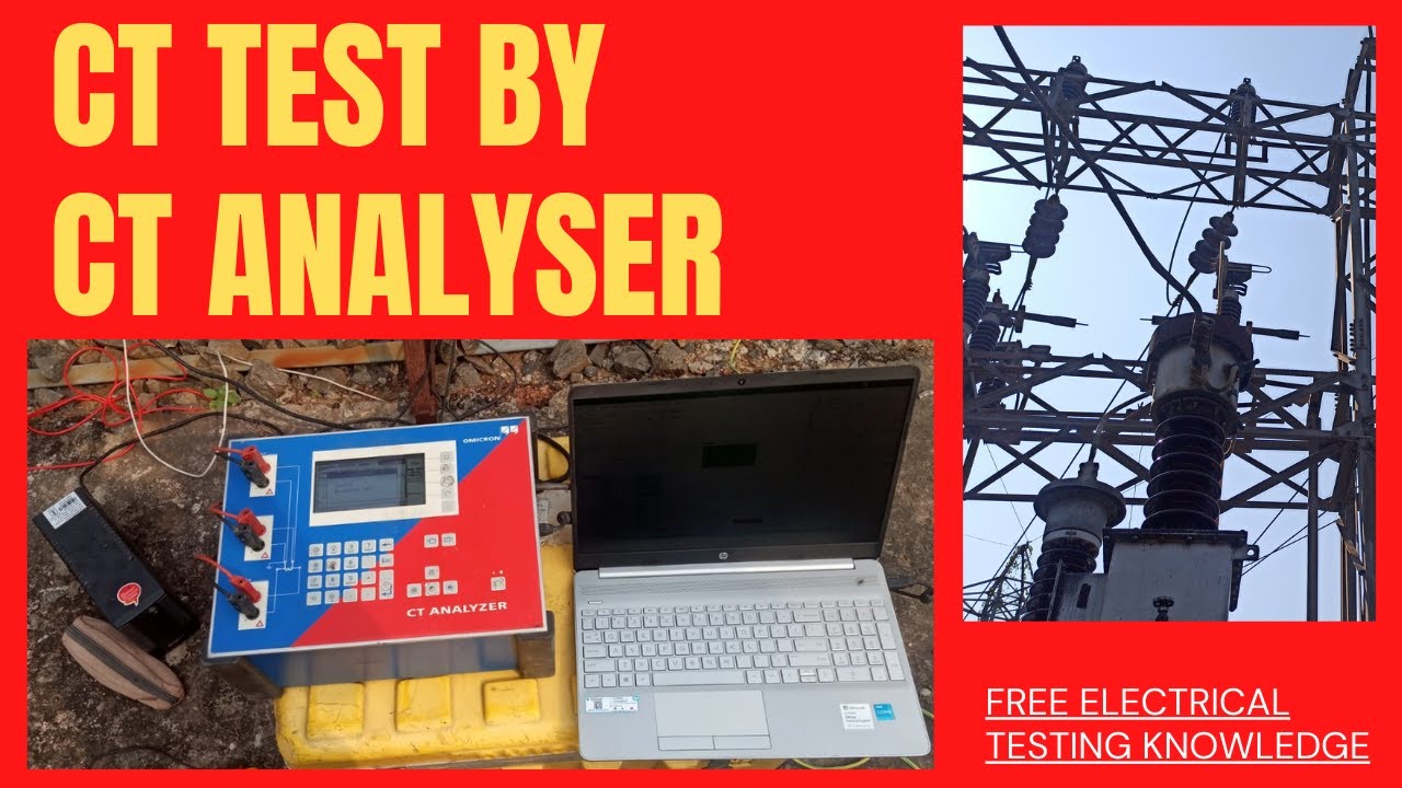 Metering core CT testing | omicron CT analyser | how to open report by ...