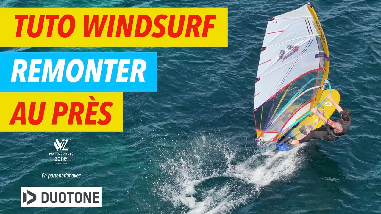 Conseils windsurf: comment bien remonter au près en planche à voile ...