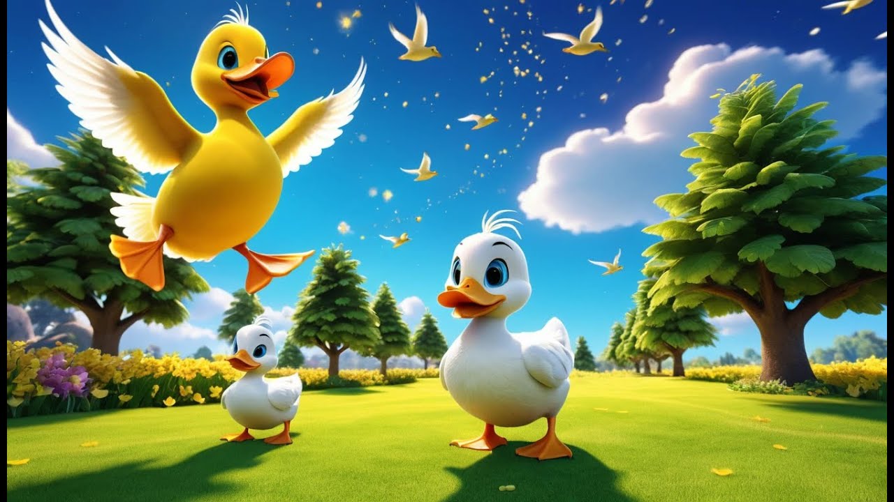 Ducky Flappy Wings Go Flap Flap Flap | Cute Duck Song for Toddlers ...