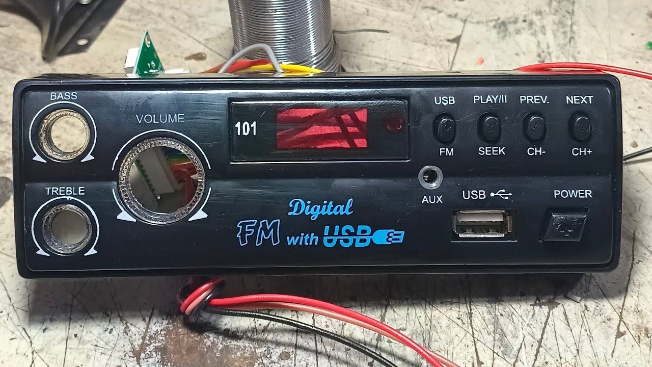 tractor music player handmade | how to make tractor music player ...