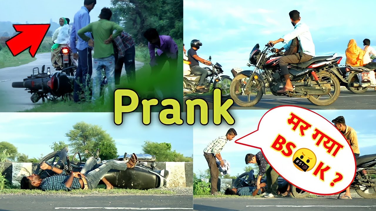 Accident Prank🚑🏥 (Public reaction)//new prank || @PK Prank Star - YouTube