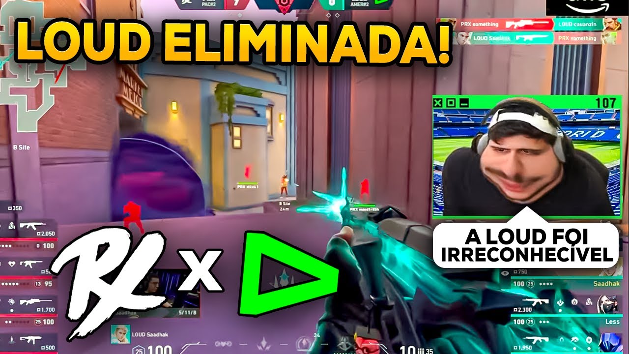 LOUD ELIMINADA!! MELHORES MOMENTOS LOUD vs PRX - MASTERS MADRID - YouTube
