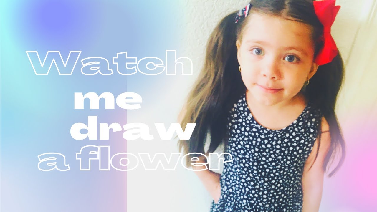 How do I draw a flower | Gianna’s drawings 🌸 - YouTube