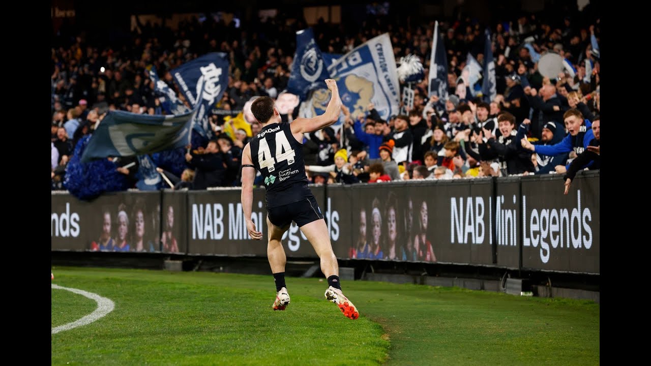 Matthew Owies - 2023 AFL Home & Away Season Highlights - Carlton ...