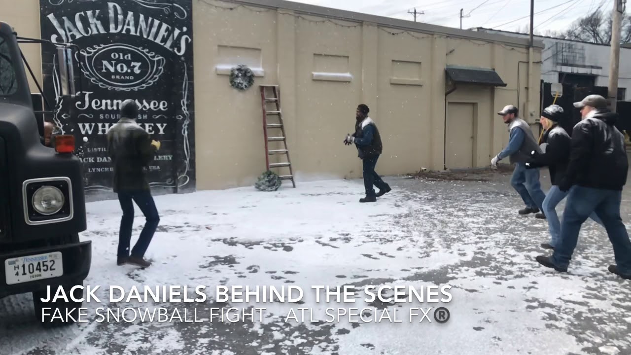 Fake Snowball Fight - Jack Daniels Behind The Scenes with ATL SPECIAL ...
