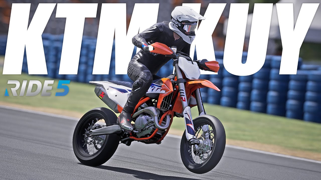 MODIF KTM 450 SUPERMOTO AUTO BLARBLARRR !!! - RIDE 5 INDONESIA - YouTube