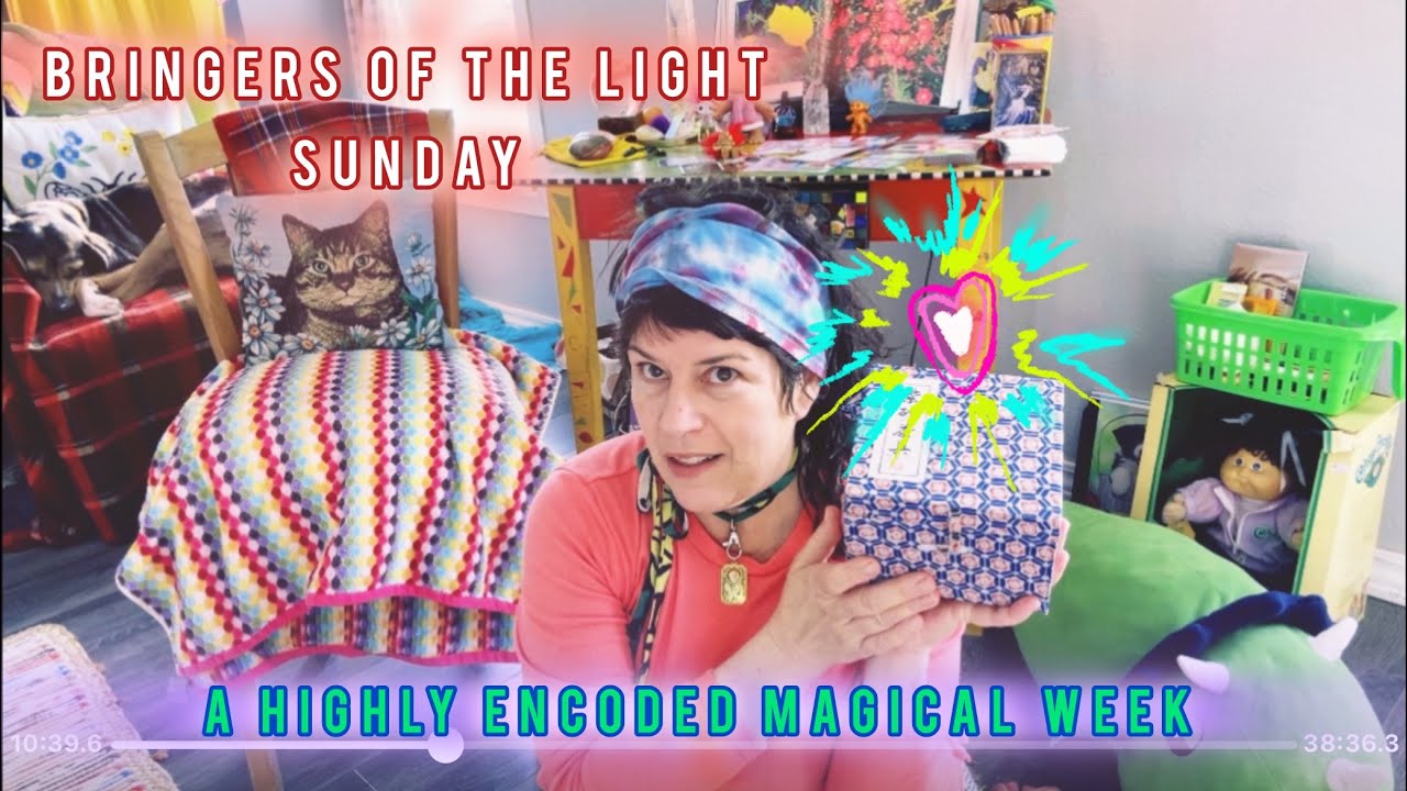 A Highly Encoded Magical Week 🧟‍♀️🪄🦄 Bringers of the Light Sunday 🌟🩷🌈 ...