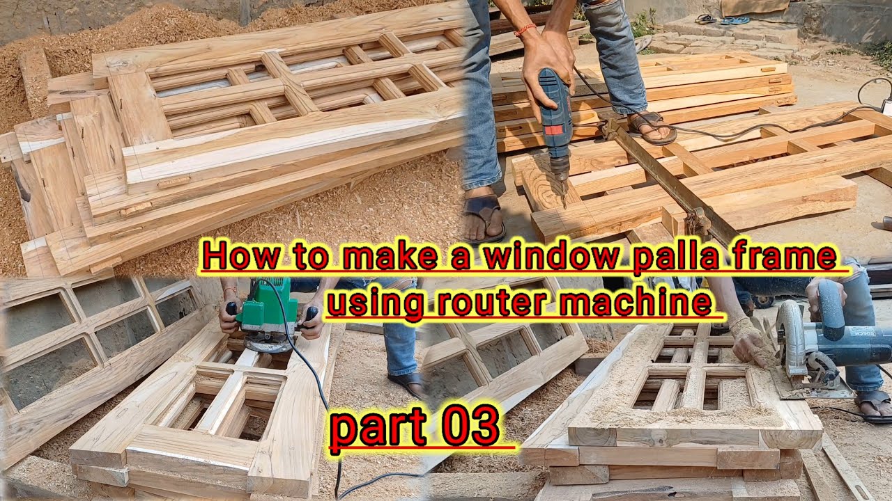 How to make hole using router machine //Router machine use trick //Bk ...