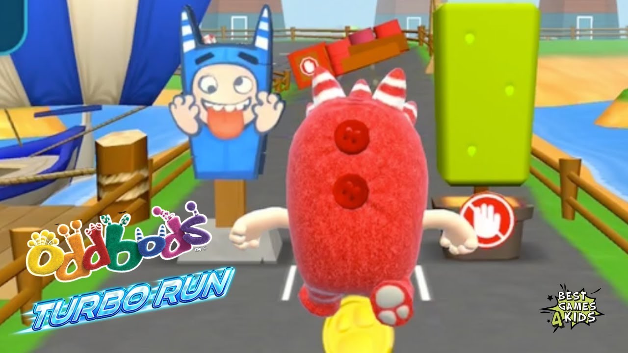 Oddbods Turbo Run #5 | Collect as many Oddcoins as you can! By goGame ...