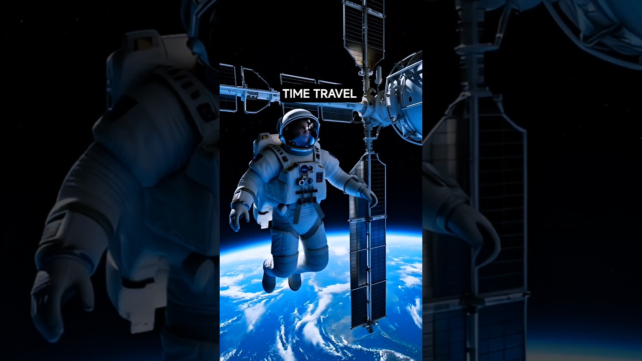 Astronauts Are Time Travelers?! 😱 Einstein’s Time Dilation Explained #shorts #space #facts - YouTube