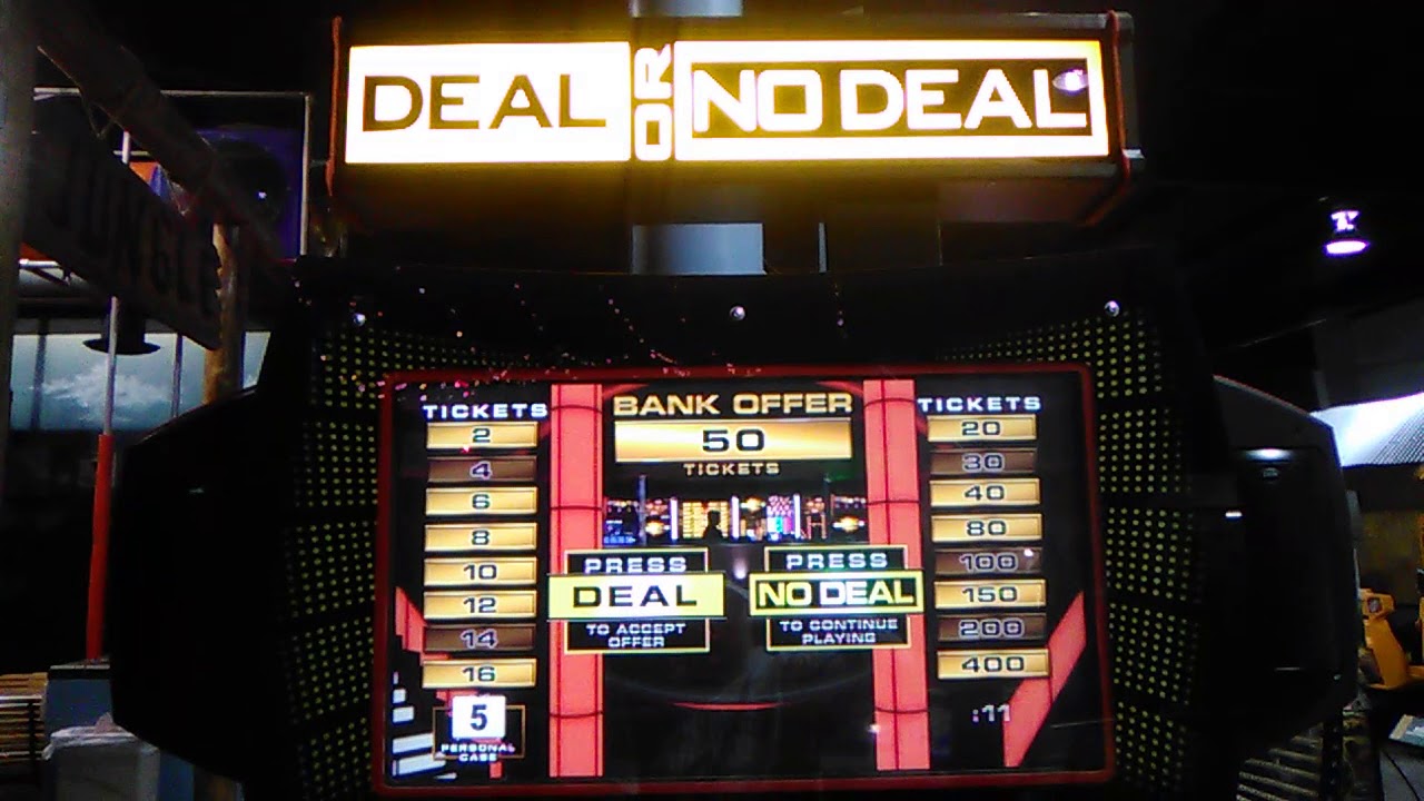 Deal or No Deal Arcade game - YouTube