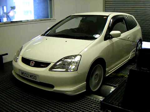 JDM Honda Civic EP3 Type R Rolling Road 246.5BHP Gruppe M - YouTube