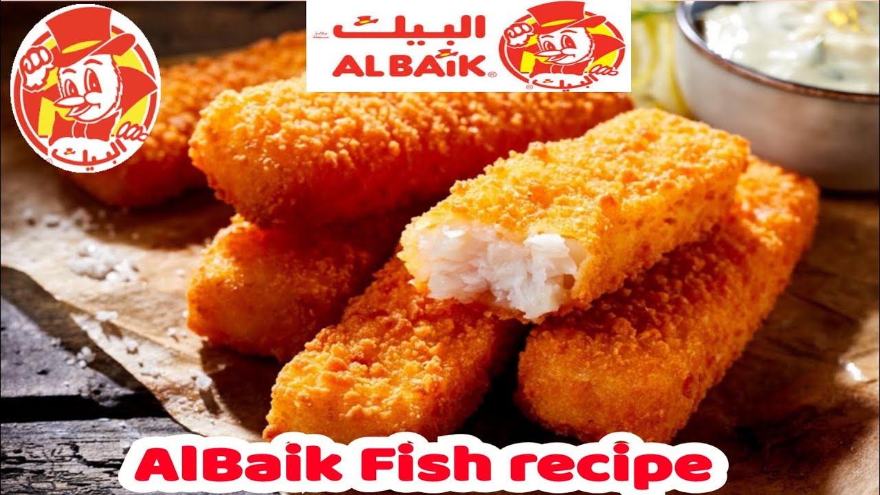 AlBaik Fish Recipe | Crispy Al Baik Style Fish Fingers at Home | Viral ...