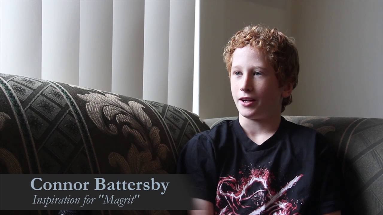 Lee Battersby "Magrit" book interview - YouTube