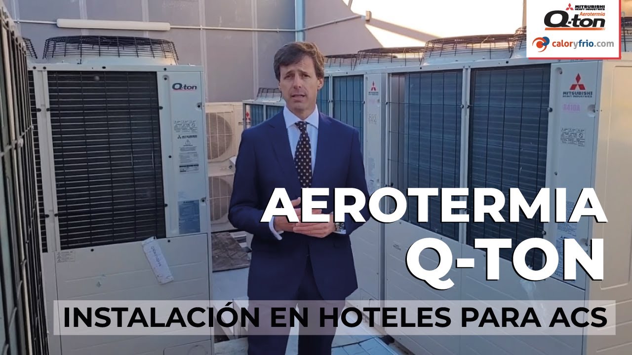 Aerotermia Q-TON de Mitsubishi Heavy Industries en el hotel SmartRental ...