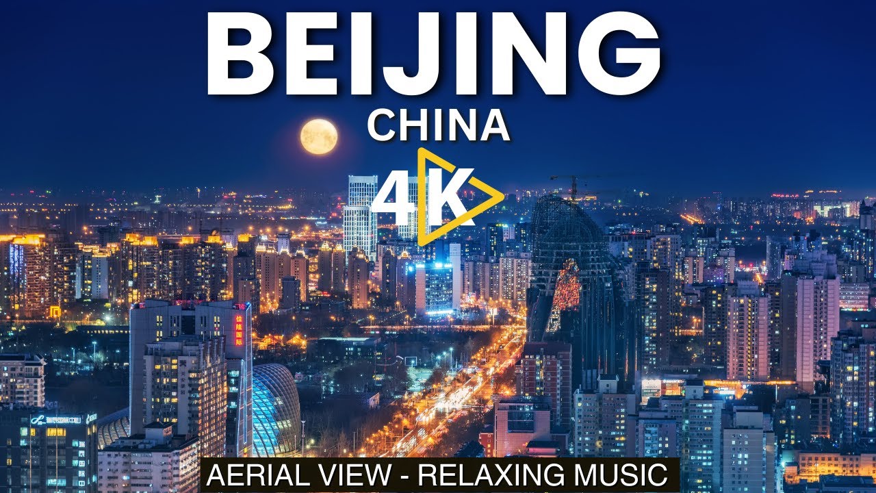 Beijing, China 🇨🇳 4K ULTRA HD Drone video | Beijing Aerial view with ...