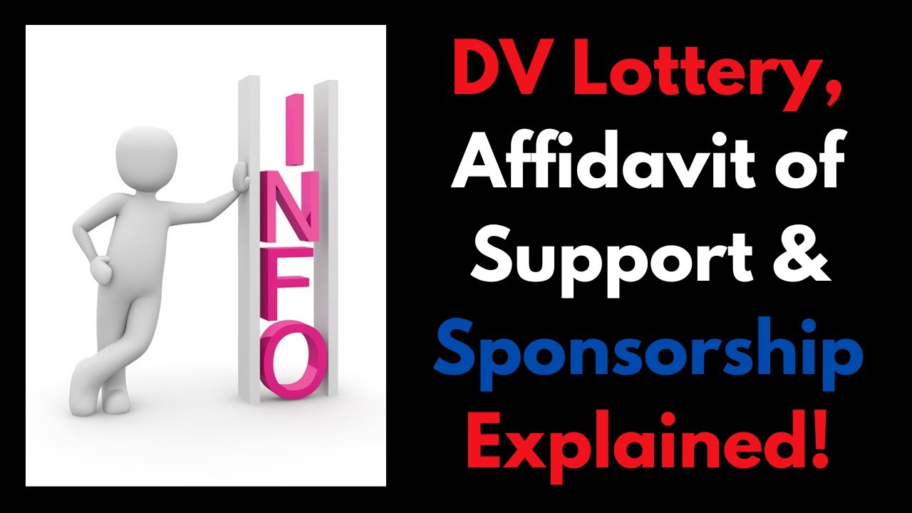 DV Lottery Sponsor: When and Why? - YouTube
