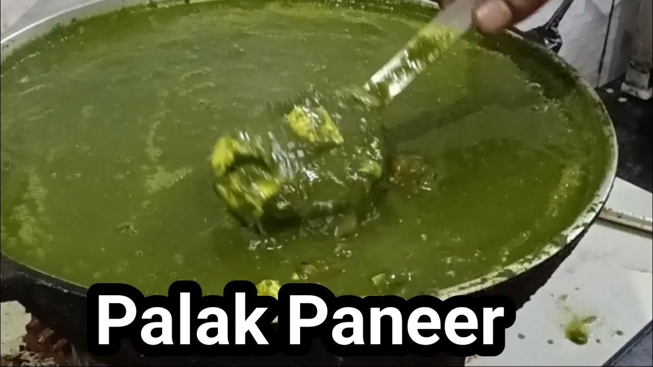 Palak paneer recipes | Dhaba Style 15 people Palak paneer Recipes by ...