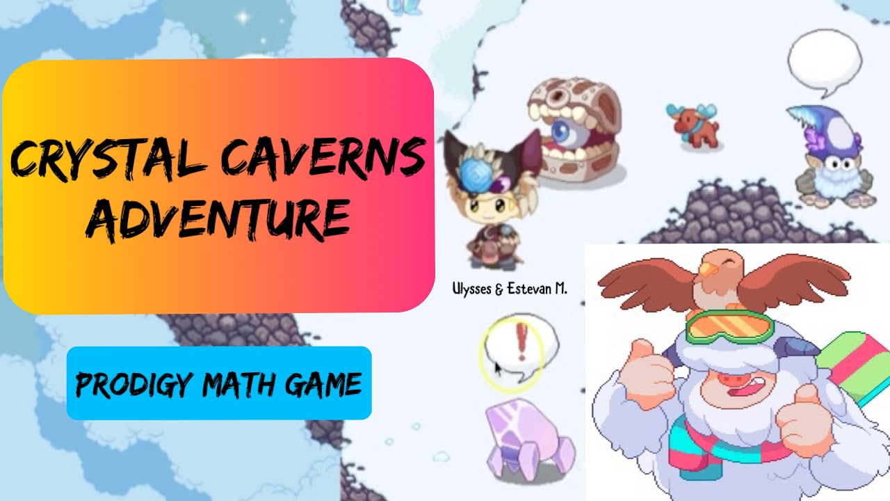 The Crystal Caverns Adventure - Prodigy Math Game - YouTube