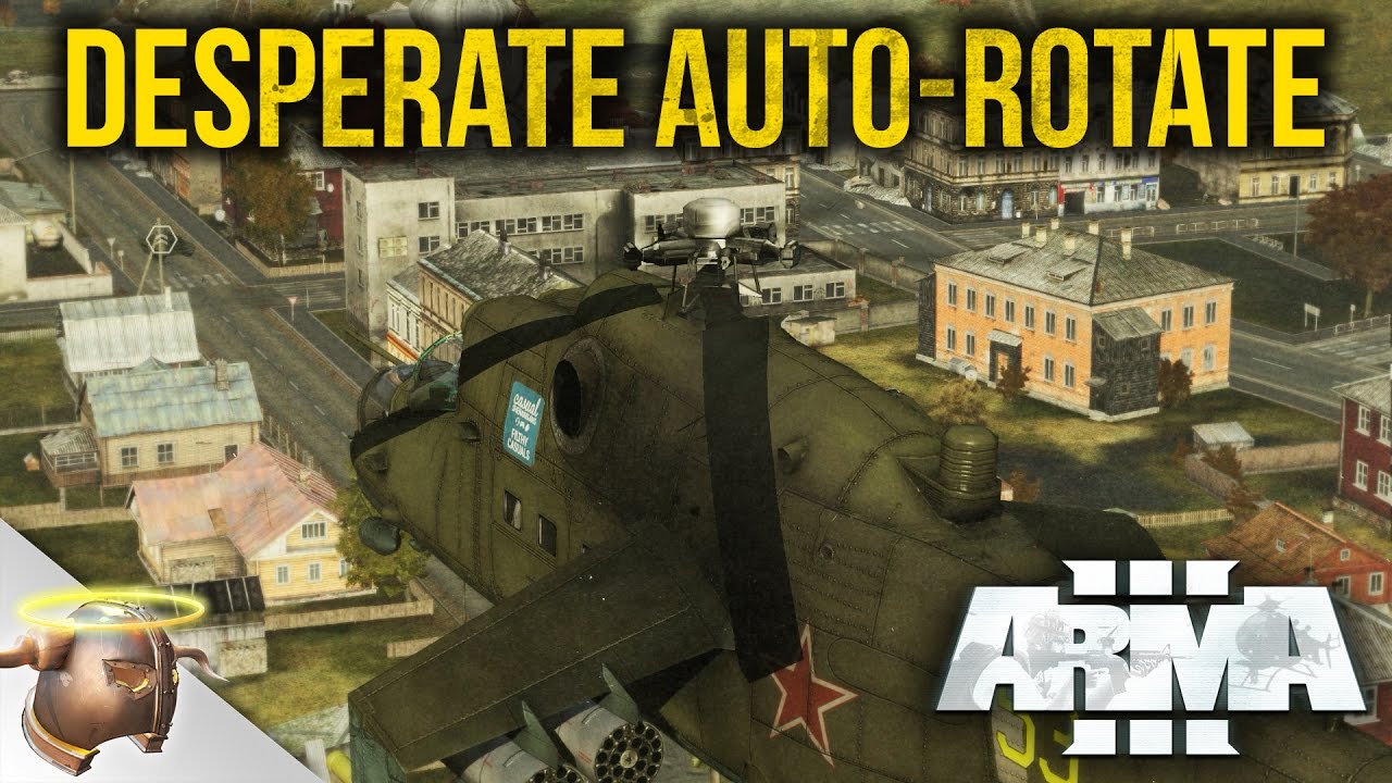 Helicopter auto-rotation crash landing | ARMA 3 Chernarus Liberation ...