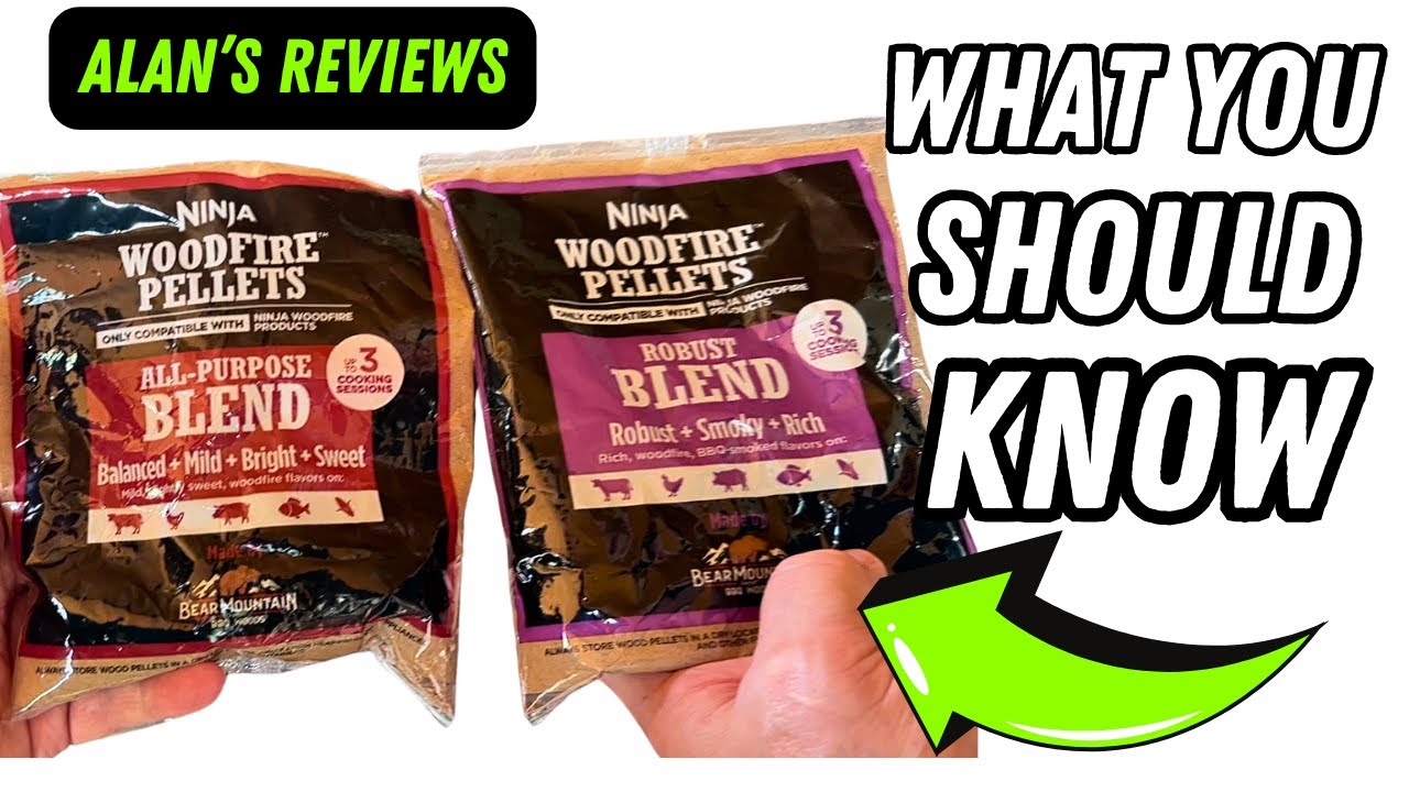 My Review of Ninja Woodfire Pellets, Robust Blend 2-lb Bag- Up to 20 ...