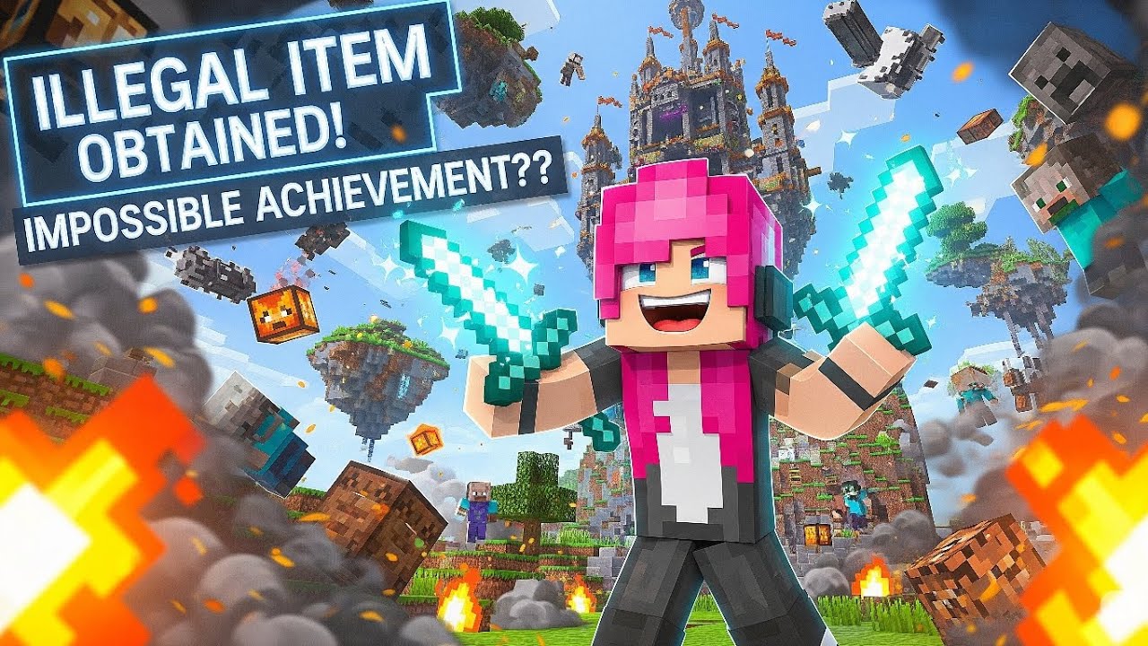 This Illegal Item BROKE Minecraft (Impossible Achievement!) | MoonMC ...