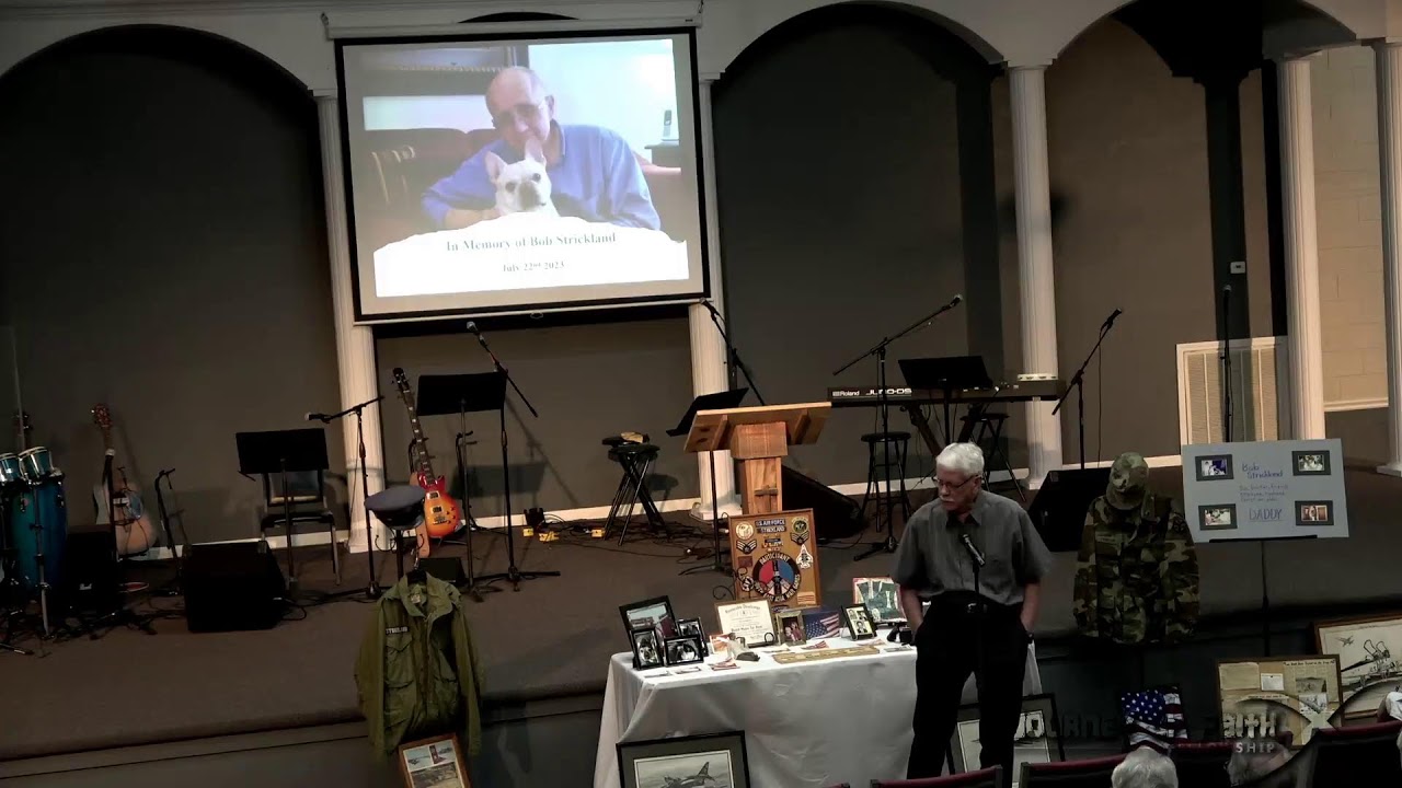 Memorial service for Bob Strickland - YouTube