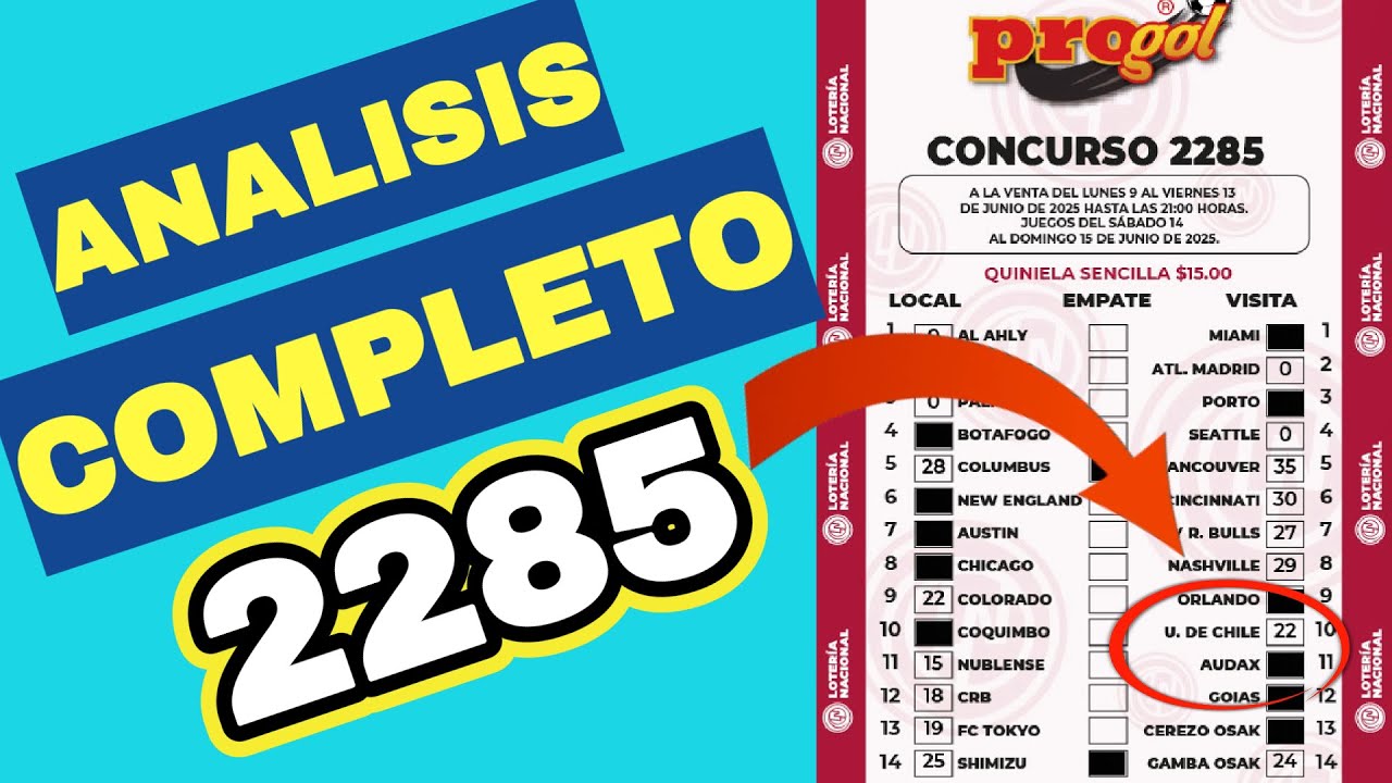 PRONOSTICOS quiniela PROGOL 2285 - LA NUEVA - YouTube