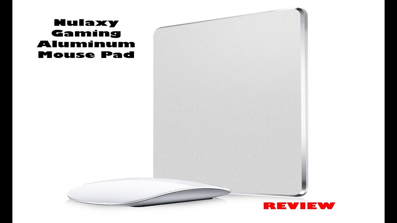 Nulaxy Gaming Aluminum Mouse Pad Review - YouTube