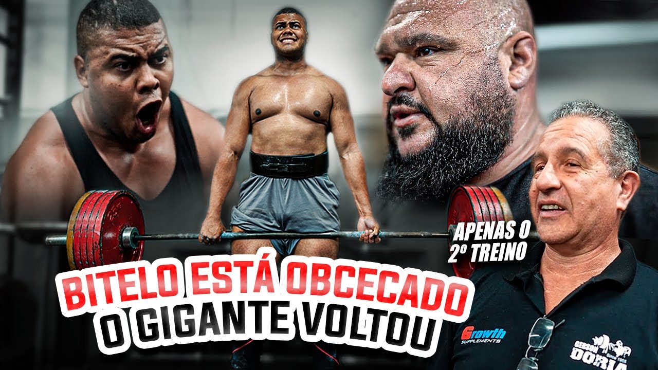 BITELO MOSTROU MUITA RAÇA COM DORIA E DORÃO - RUMO AO ARNOLD CLASSIC ...