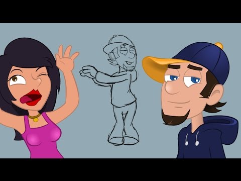 Making of Luke - Animation - YouTube