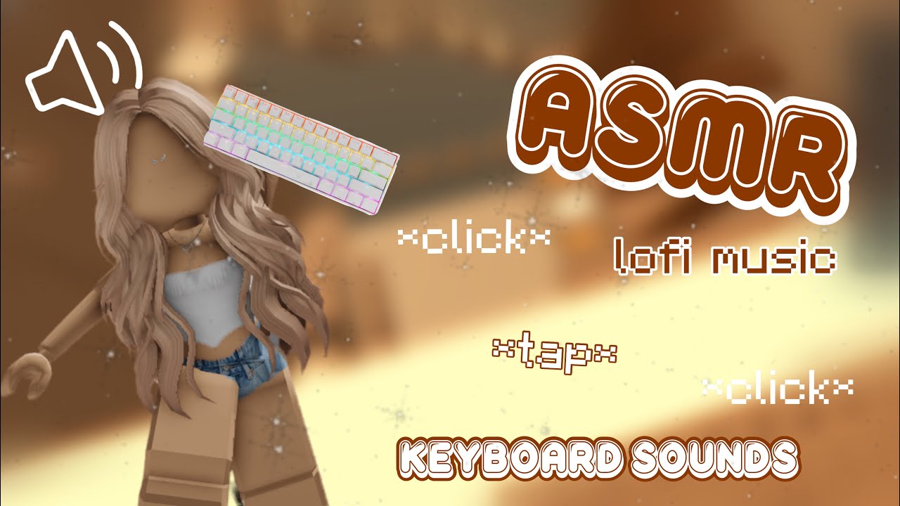 ROBLOX KEYBOARD ASMR | Tower Of Coffee | VERY RELAXING - YouTube