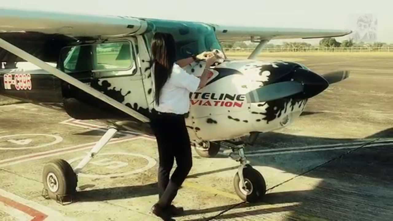 Girl Student Pilot Bulacan Philippines - YouTube