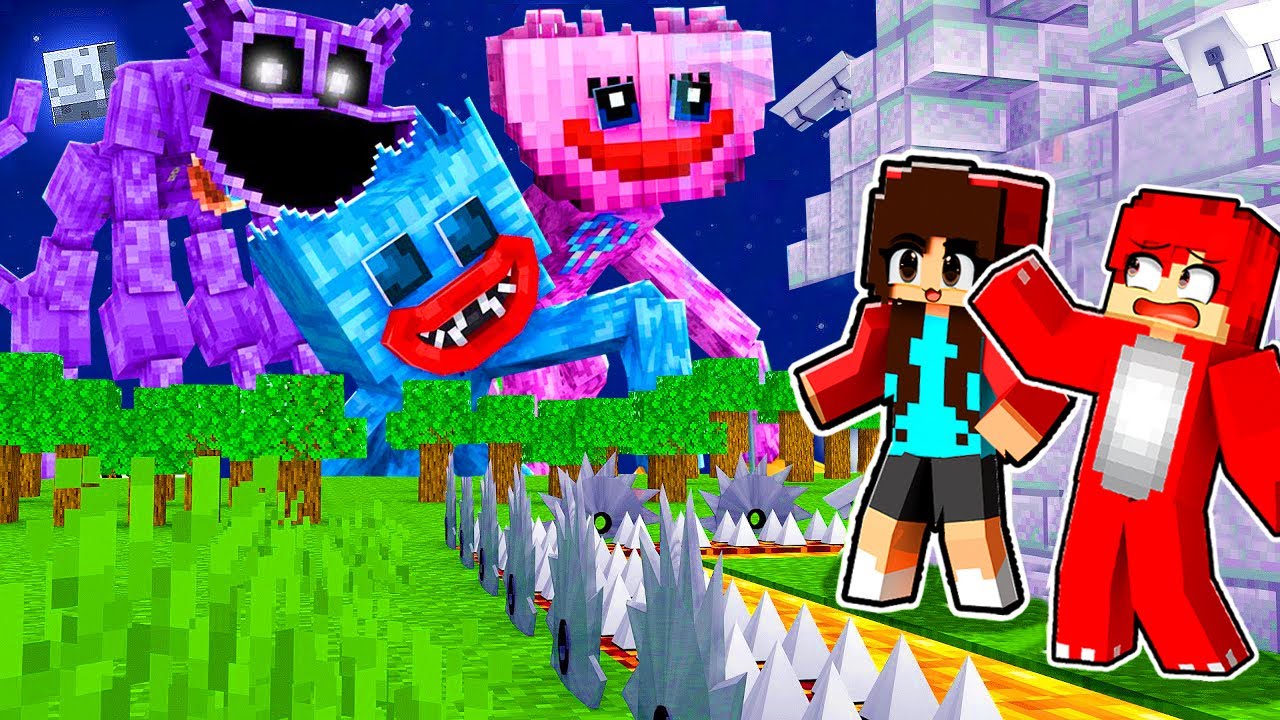 POPPY PLAYTIME MOBS vs SICHERSTE BASE! (MINECRAFT) - YouTube