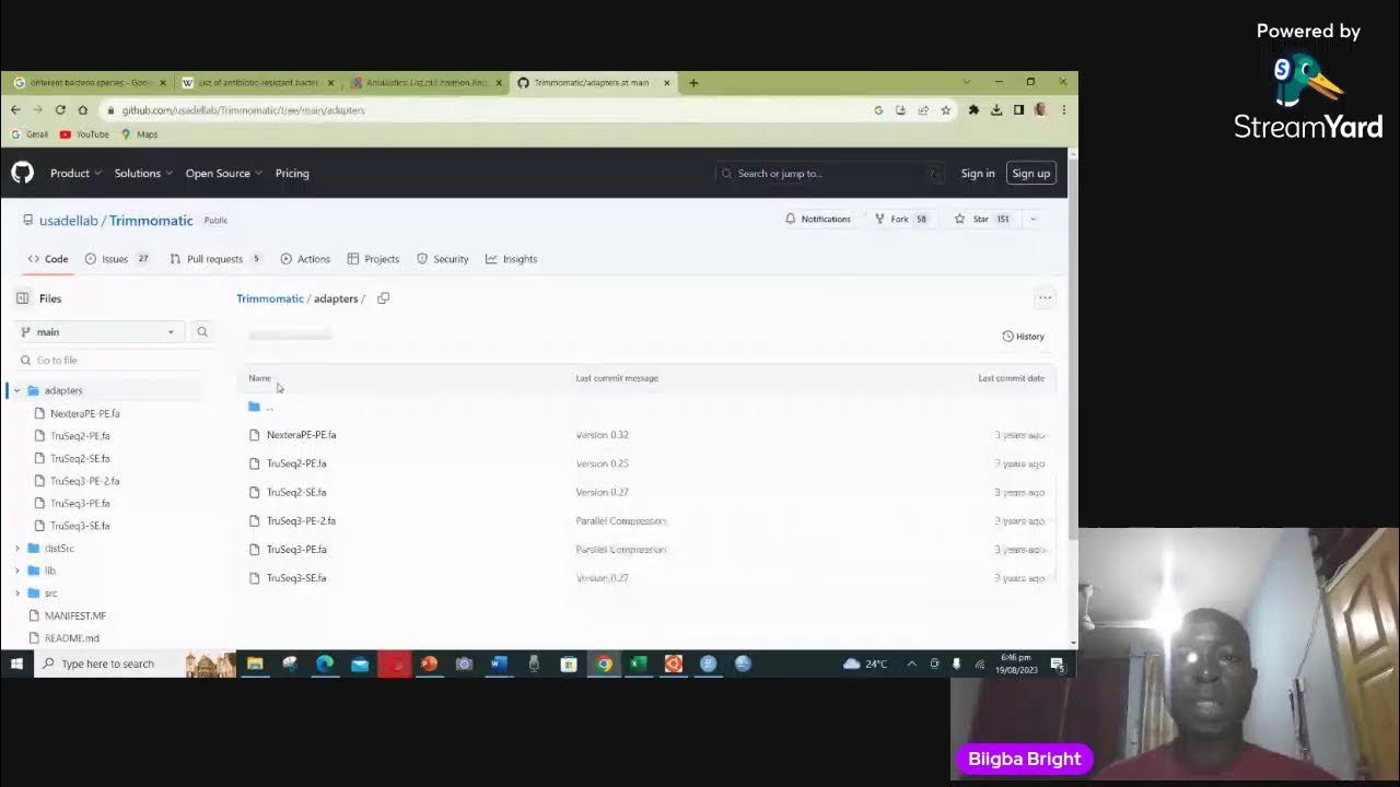 Editing bash script - YouTube