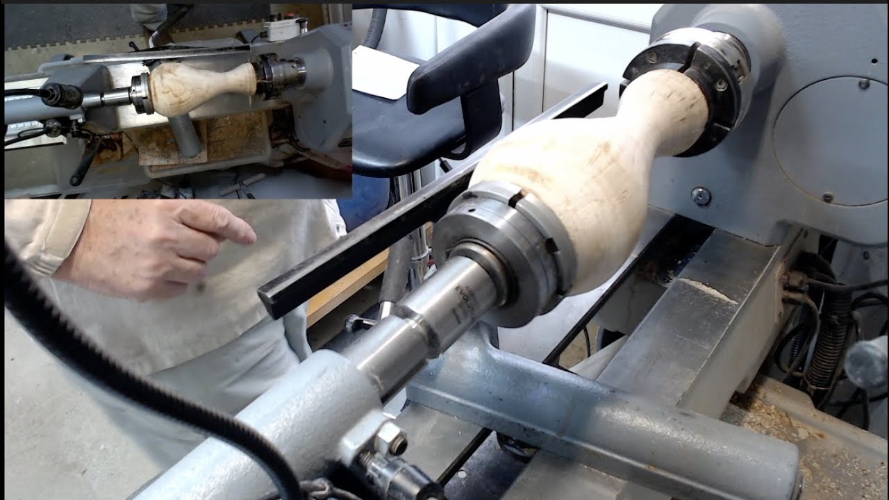 Woodturning a hollow form vase. The easy way - through the bottom ...